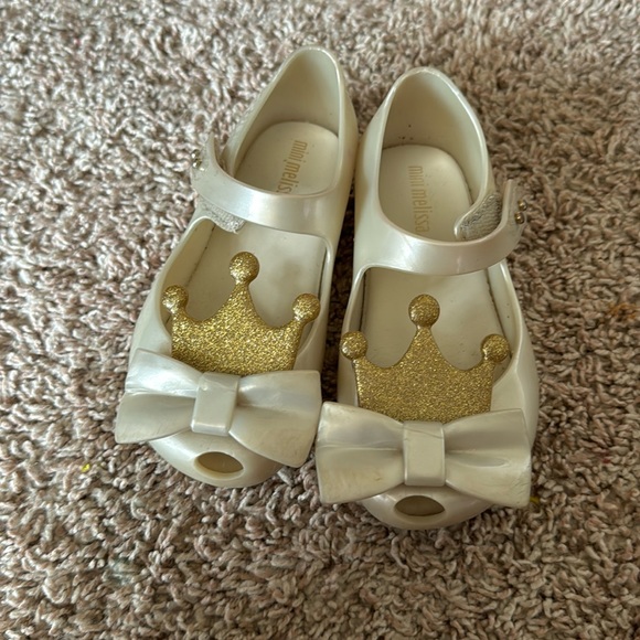 Mini Melissa | Shoes | Mini Melissa Princess Crown Shoes Toddler Girl ...